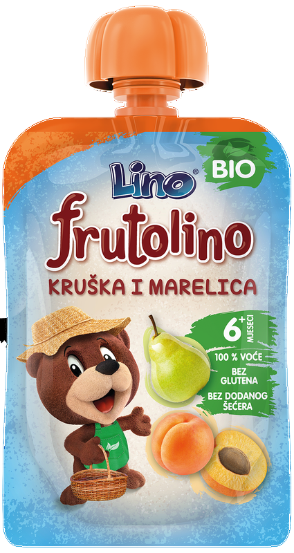Frutolino kruška i marelica - Lino