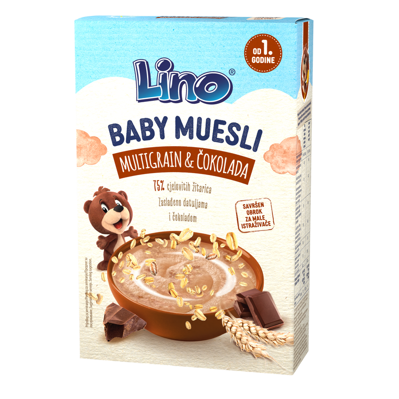 Lino Baby Muesli Multigrain & Čokolada - Lino